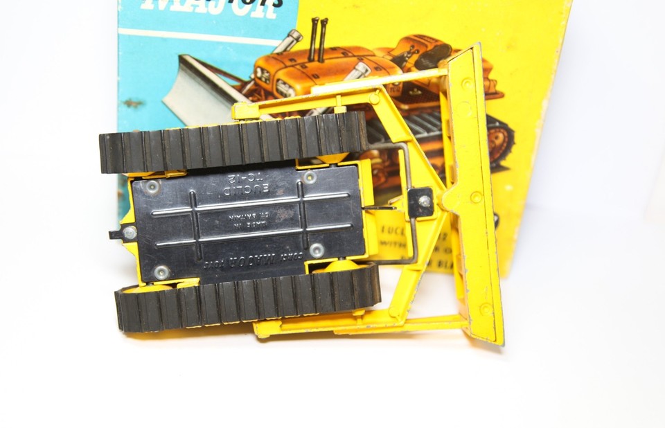 Corgi 1107 Euclid TC-12 Tractor Dozer In Original Box - Rare Yellow | eBay