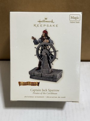 Hallmark Captain Jack Sparrow Pirates Of The Caribbean Ornament 2008 | eBay