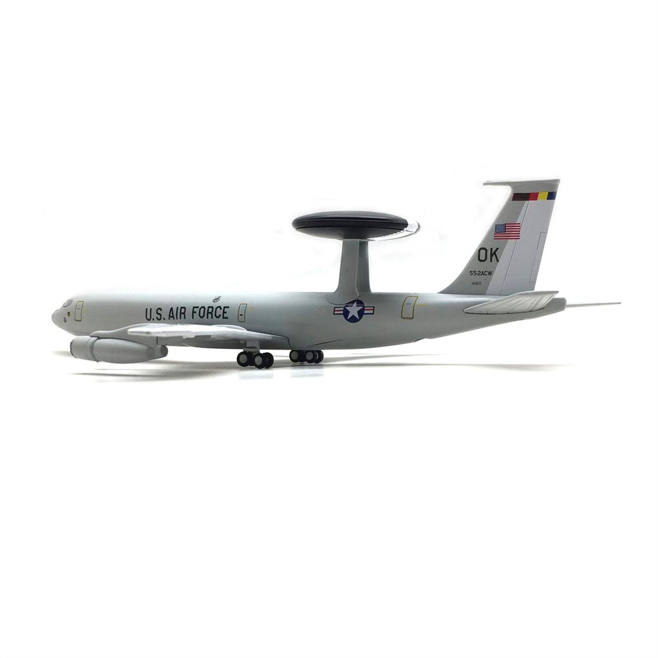 1/200 Scale US E-3 E3 Sentry AWACS Aircraft Model Plane Souvenir Static ...