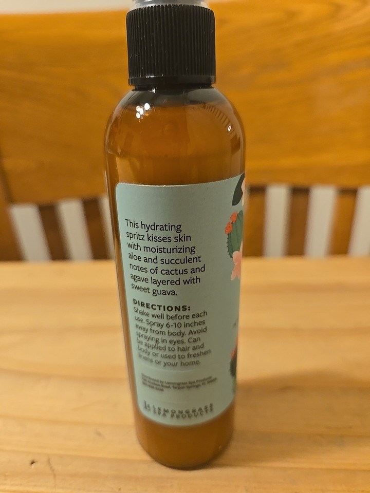 Lemongrass Spa Cactus Guava Hydrating Body Spray 4 Oz NEW | eBay