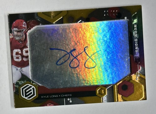 2021 Panini Elements Neon Signs Kyle Long Auto 15/99 | eBay