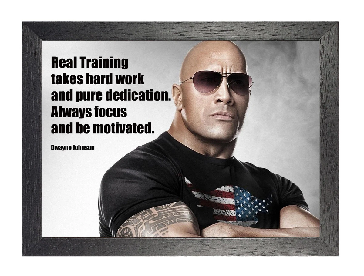 The Rock Focus Poster