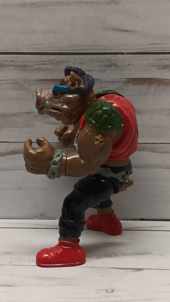 Bebop Teenage Mutant Ninja Turtles Action Figure Boar TMNT 1988 Hard ...