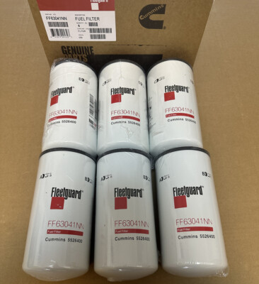6pcs FF63041NN Fuel Filter For Cummins 5526400 FF63041 FF63041NNEB ...