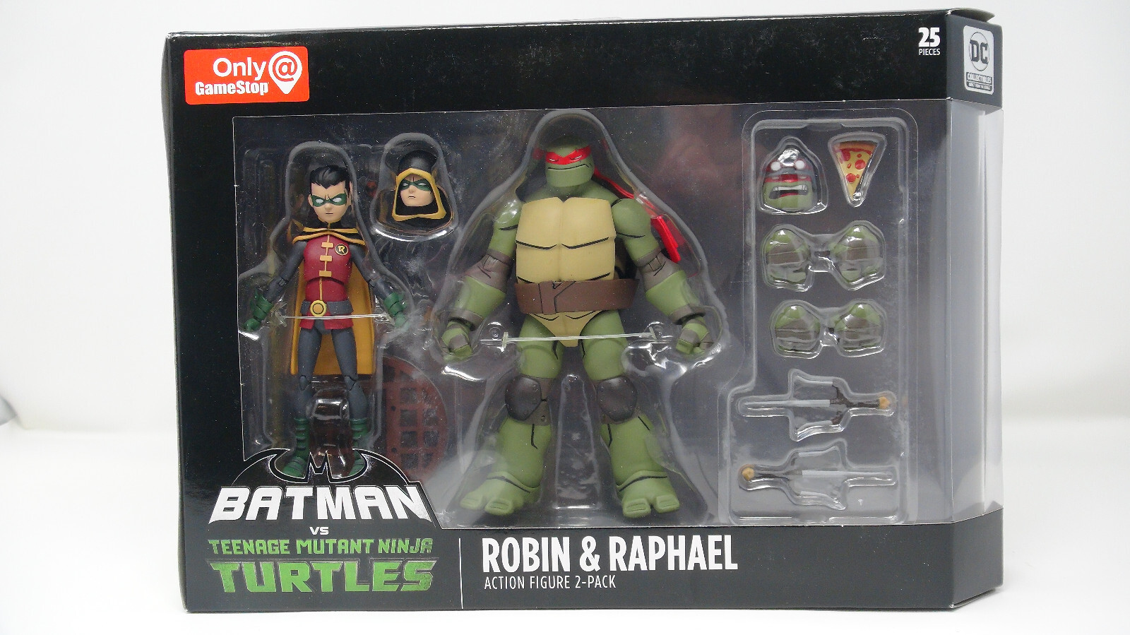 Robin Vs Raphael Gamestop Exclusive DC Collectibles Batman VS TMNT | eBay