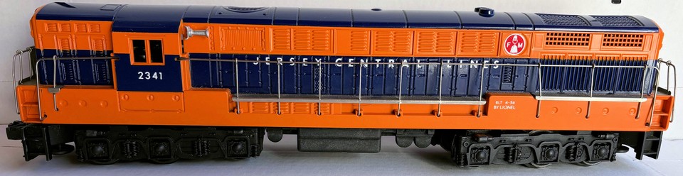 LIONEL 2341 O-Gauge FAIRBANKS-MORSE TRAINMASTER JERSEY CENTRAL LINES ...