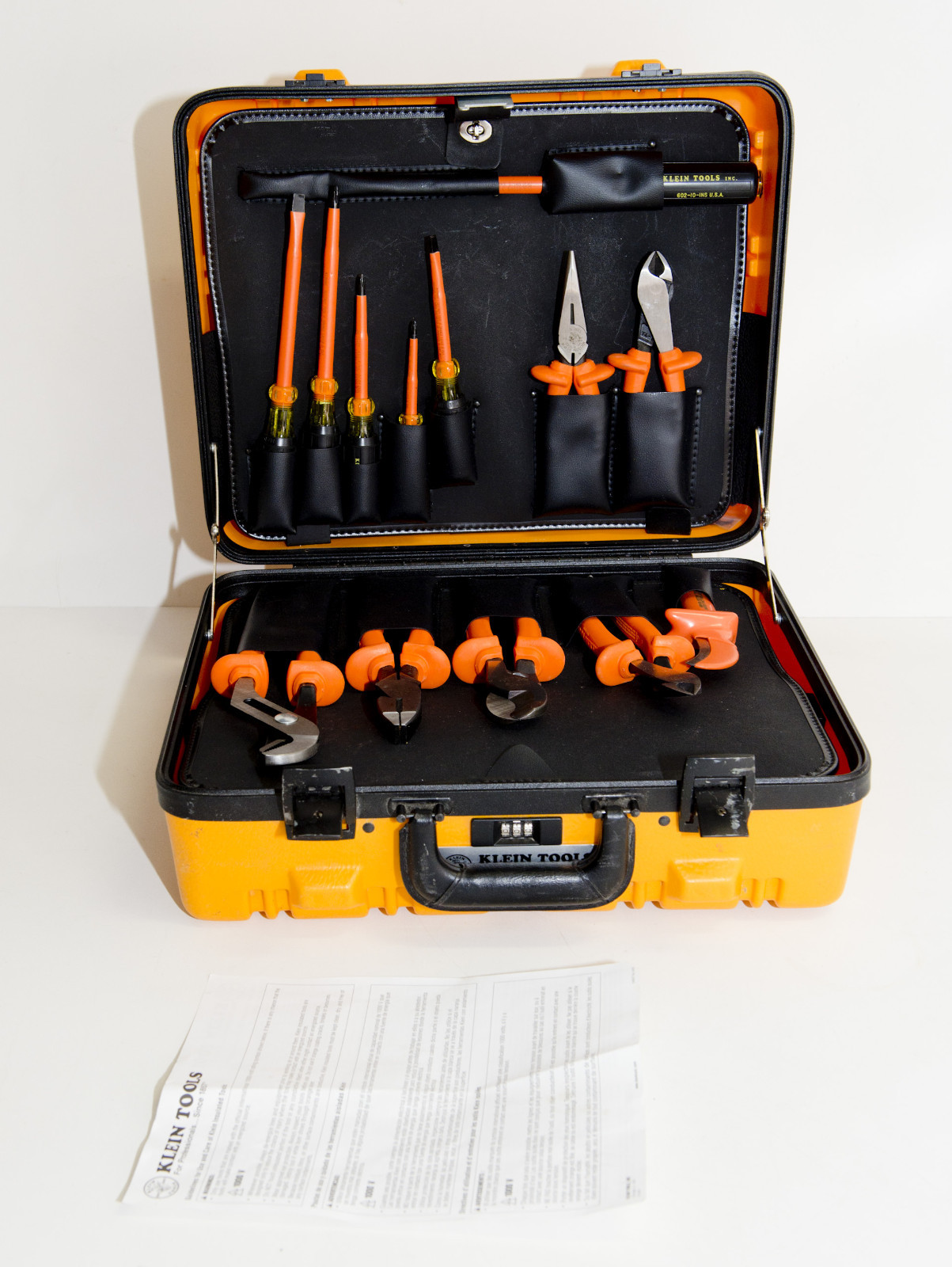 Klein 33525 13-Piece 1000-Volt Utility Insulated Tool Kit with Case | eBay