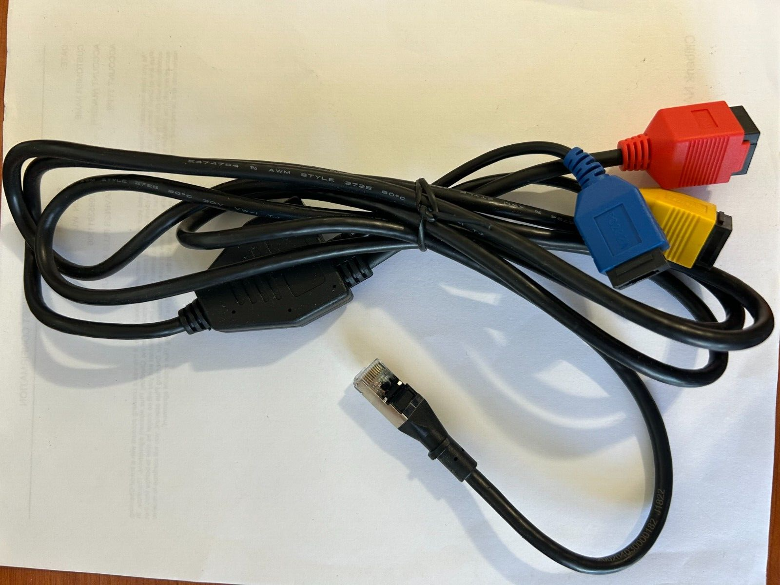 PAX S300 USB Red Blue Pin Pad Credit Card Terminal Hub Cable ...