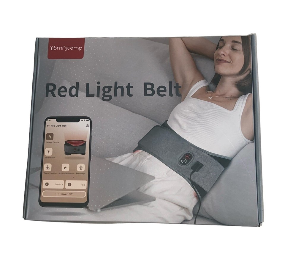 Comfytemp Red Light Therapy Belt For Body NEW! Open Box Model K4022 | eBay