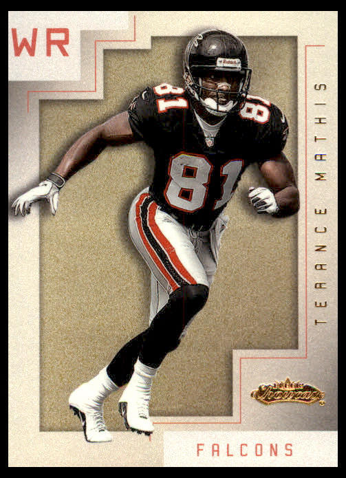 2001 Fleer Showcase #5 Terance Mathis Atlanta Falcons | eBay