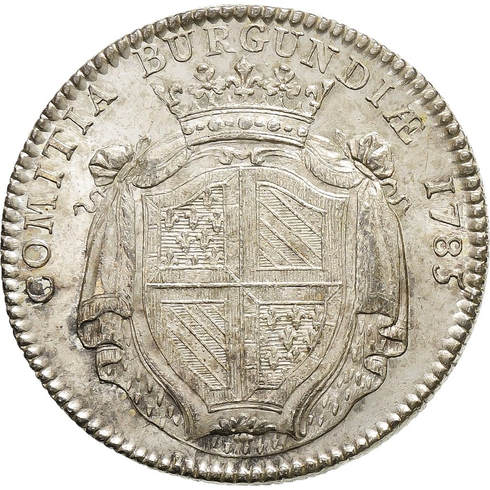 [#1505698] France, Token, Louis XVI, Etats de Bourgogne, 1785, Silver ...