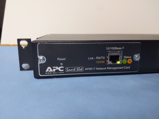 APC AP7750 8 Outlet 120v Rackmount Automatic Transfer Switch for sale ...