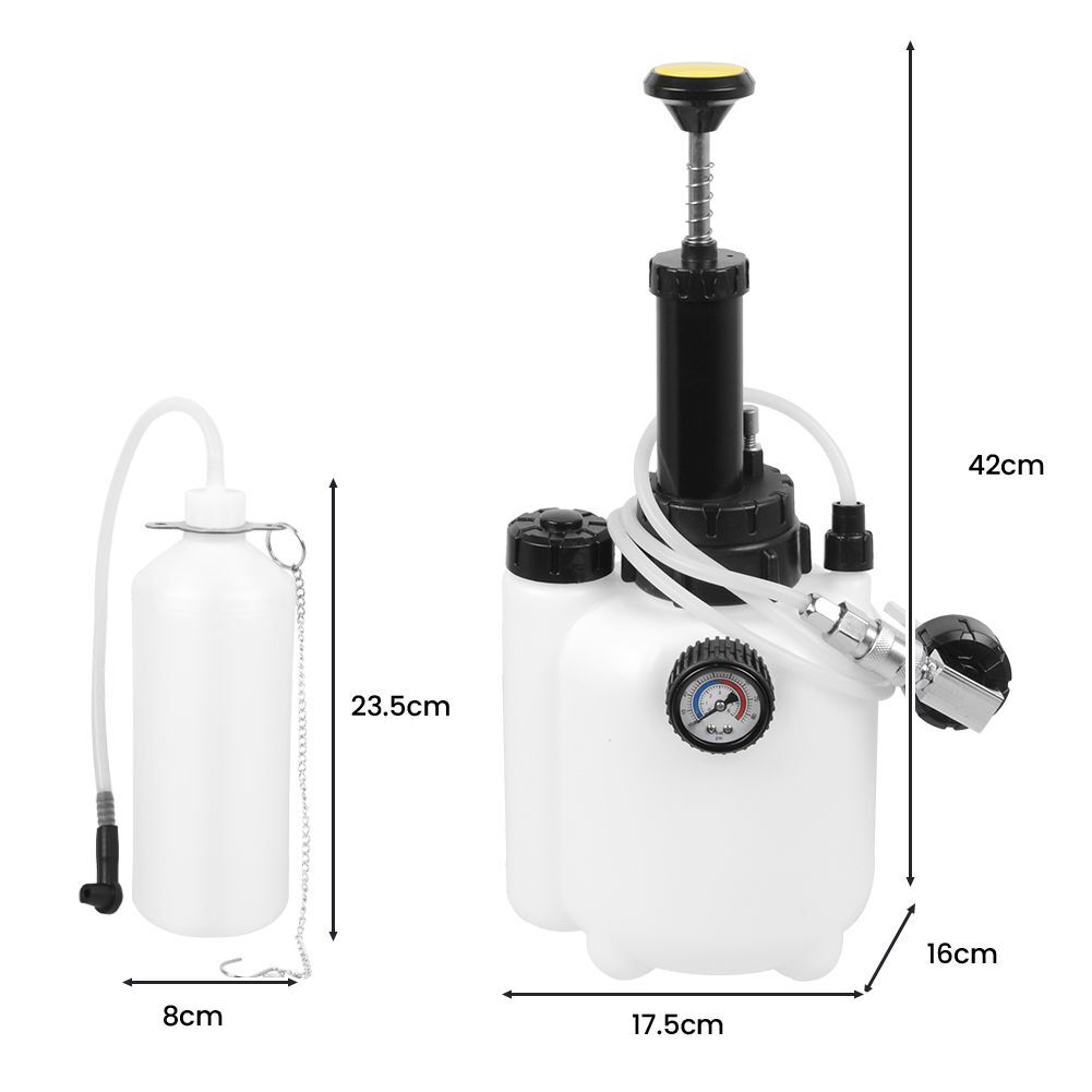 3L Brake System Clutch Fluid Pressure Bleeder Bleeding Device Kit Car ...