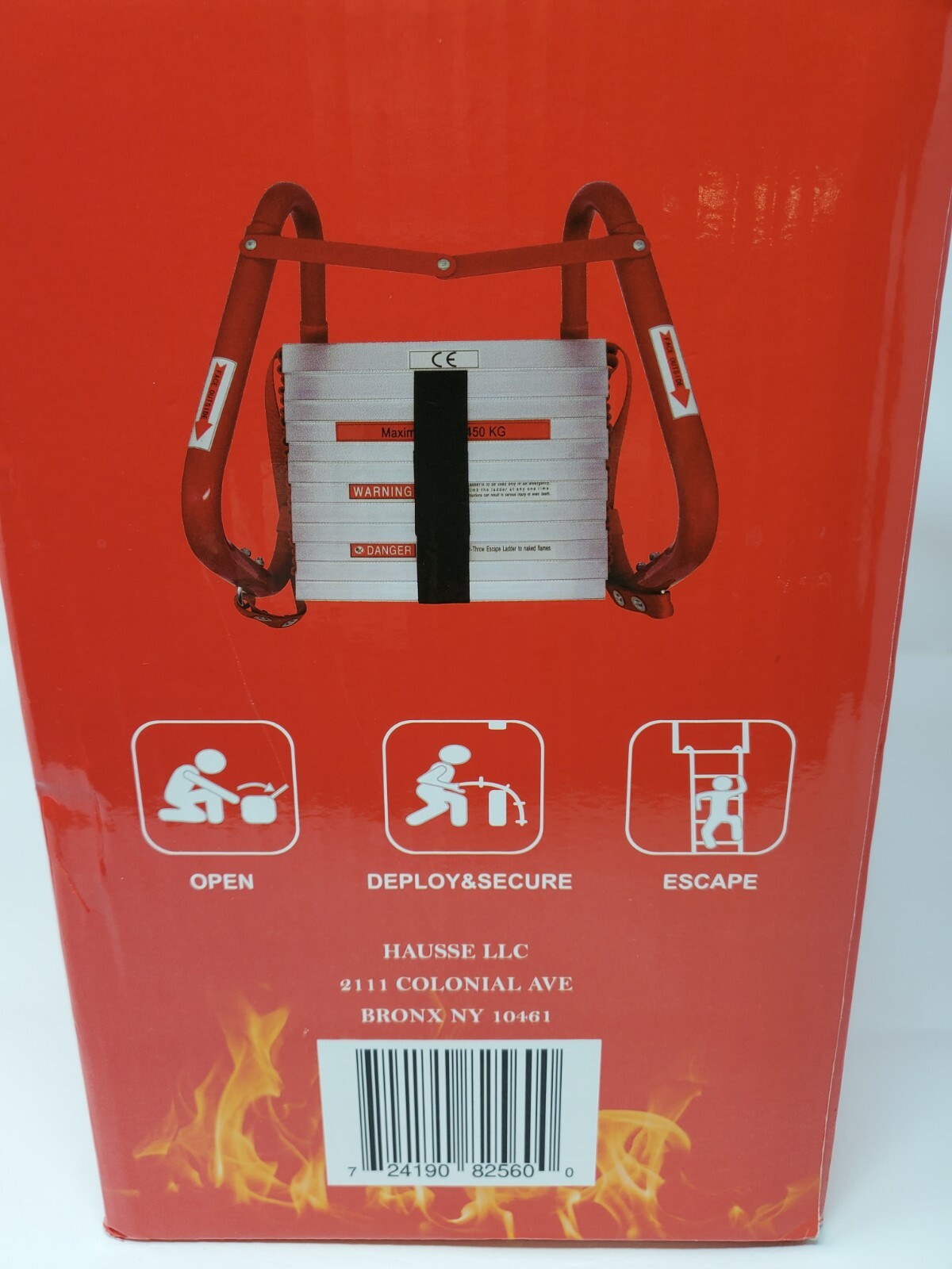 Hausse Retractable 2 Story Fire Escape Ladder, 13 Feet | eBay