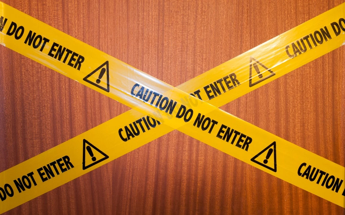 Caution Do Not Cross Tape