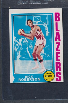 1974/75 Topps #057 Rick Roberson Blazers EX *1419 | eBay