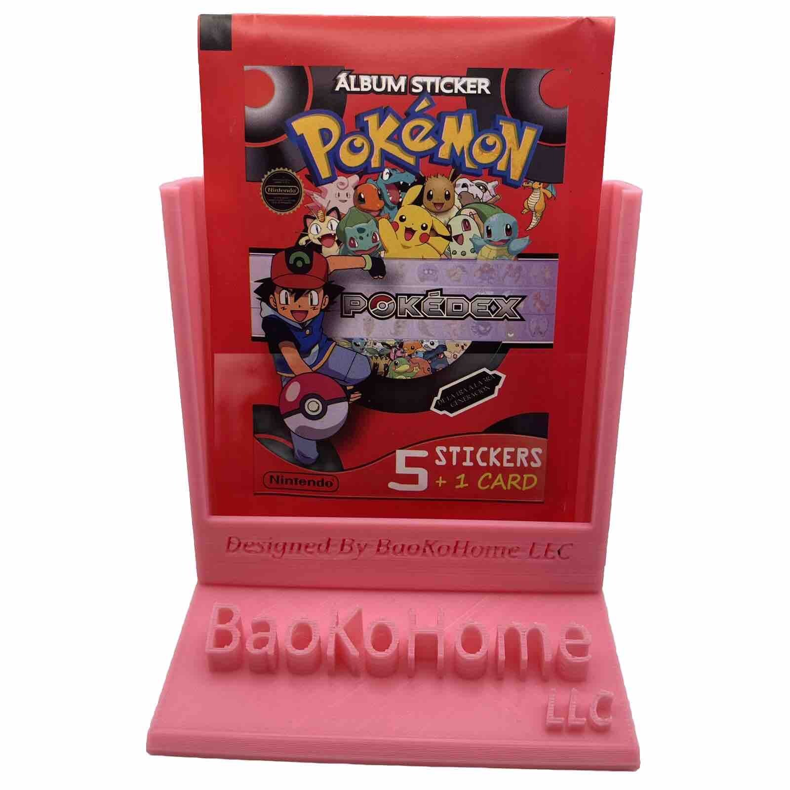 Pokemon TCG Pokedex Album Sticker red pack new factory sealed rare - US ...