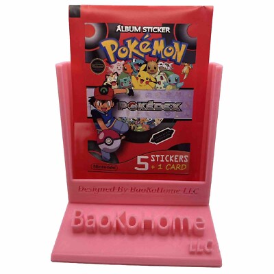 Pokemon TCG Pokedex Album Sticker red pack new factory sealed rare - US ...