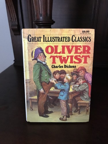 Oliver Twist Charles Dickens Great Illustrated Classics Hardcover | eBay