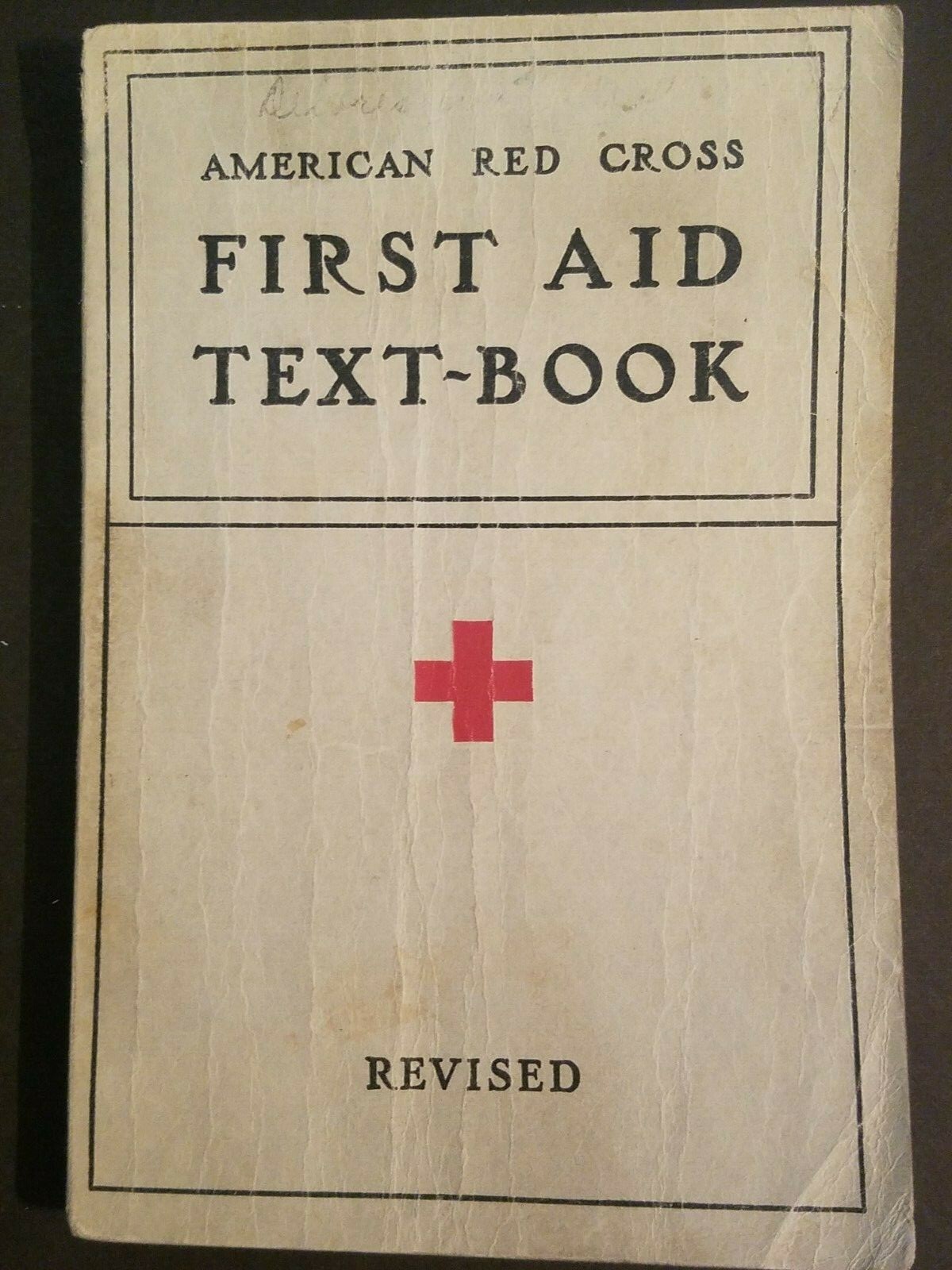 AMERICAN RED CROSS FIRST AID TEXT-BOOK 1937 Illustrated | eBay