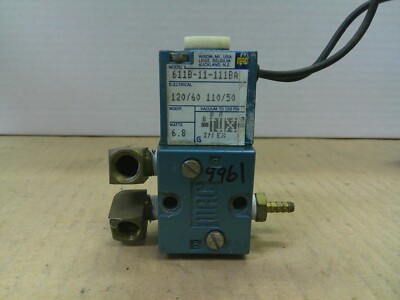 MAC 611B-11-111BA AIR SOLENOID | eBay