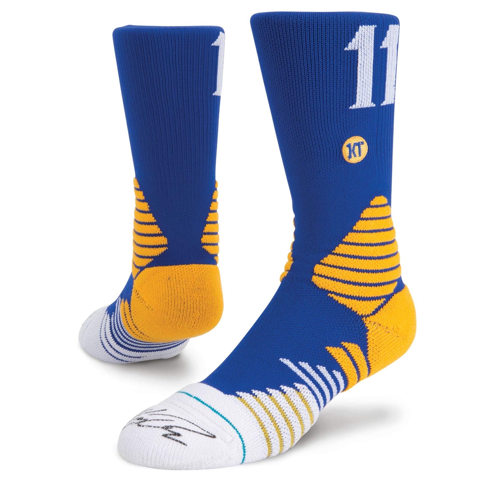 [M559D17KT1-BLU] Mens Stance NBA Golden State Warriors Socks KT11 Klay ...