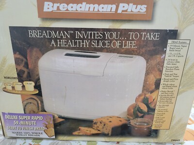 "New" NOS Breadman Plus - TR845 Bread Maker - NIB Sealed - | eBay