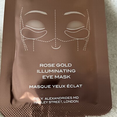 111SKIN Rose Gold Illuminating Eye Mask .2oz, 6ml (ONE SINGLE USE MASK ...