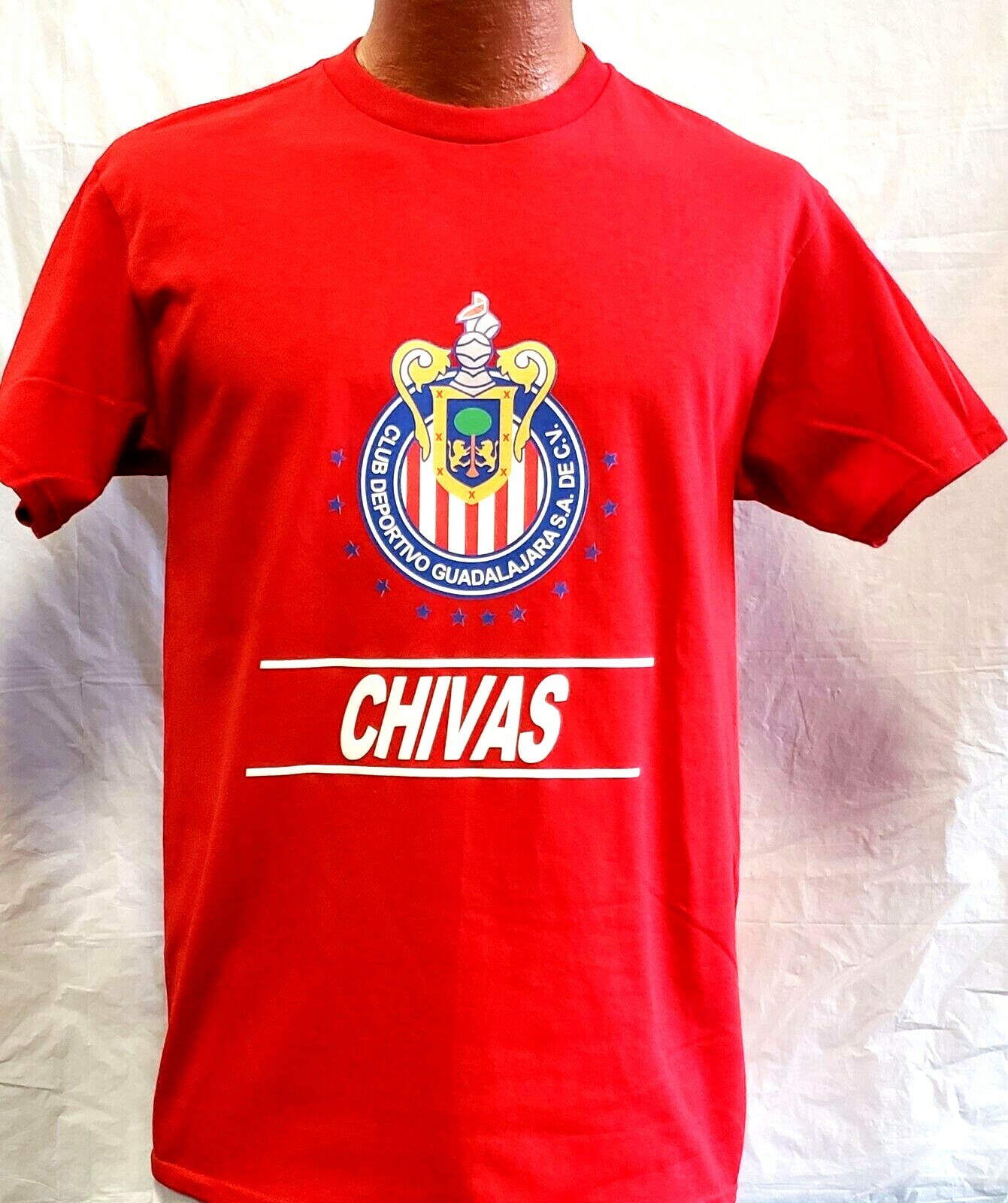 New Chivas de Guadalajara print Soccer T-Shirt | eBay