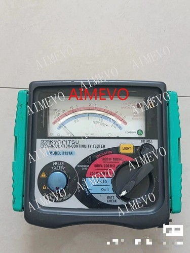 Kyoritsu 3131A Analogue Insulation and Continuity Tester Meter | eBay