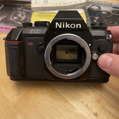 RARE Nikon N2000 35mm Vintage Film Camera Body ONLY | eBay