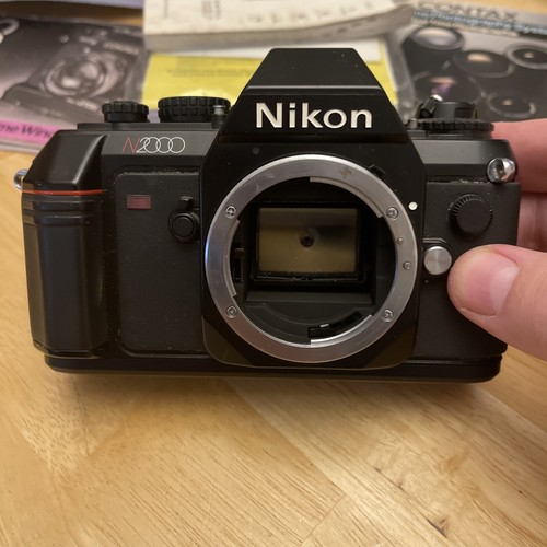 RARE Nikon N2000 35mm Vintage Film Camera Body ONLY | eBay