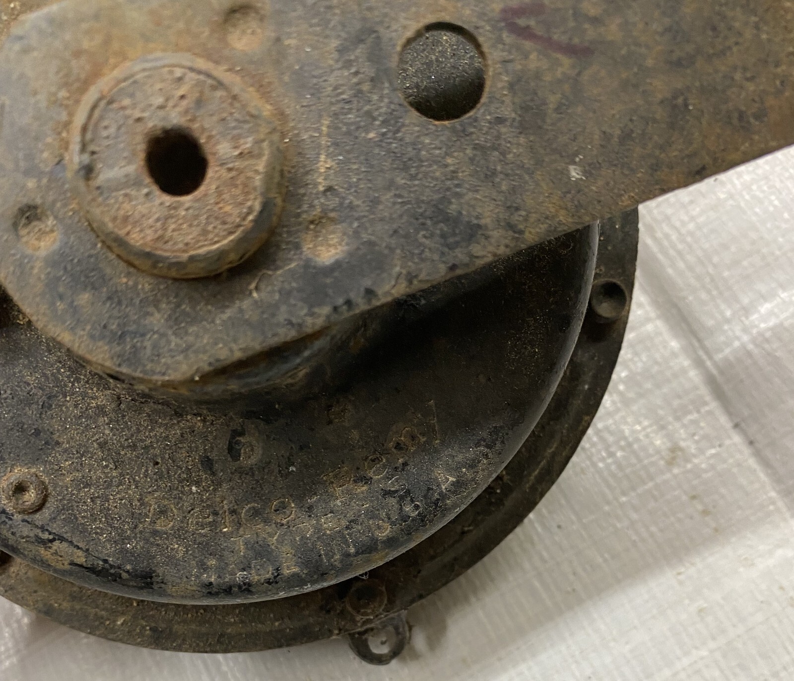 1962-1964 GM B Body Horn Delco Remy Model 462 Horn Under Hood Accessory ...