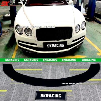 Fits 2014-2016 Bentley Flying Spur Front Bumper Lip Splitter BodyKit ...