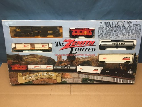 Zenith Limited HO Model Electric Train Set Complete Collectors Edition ...