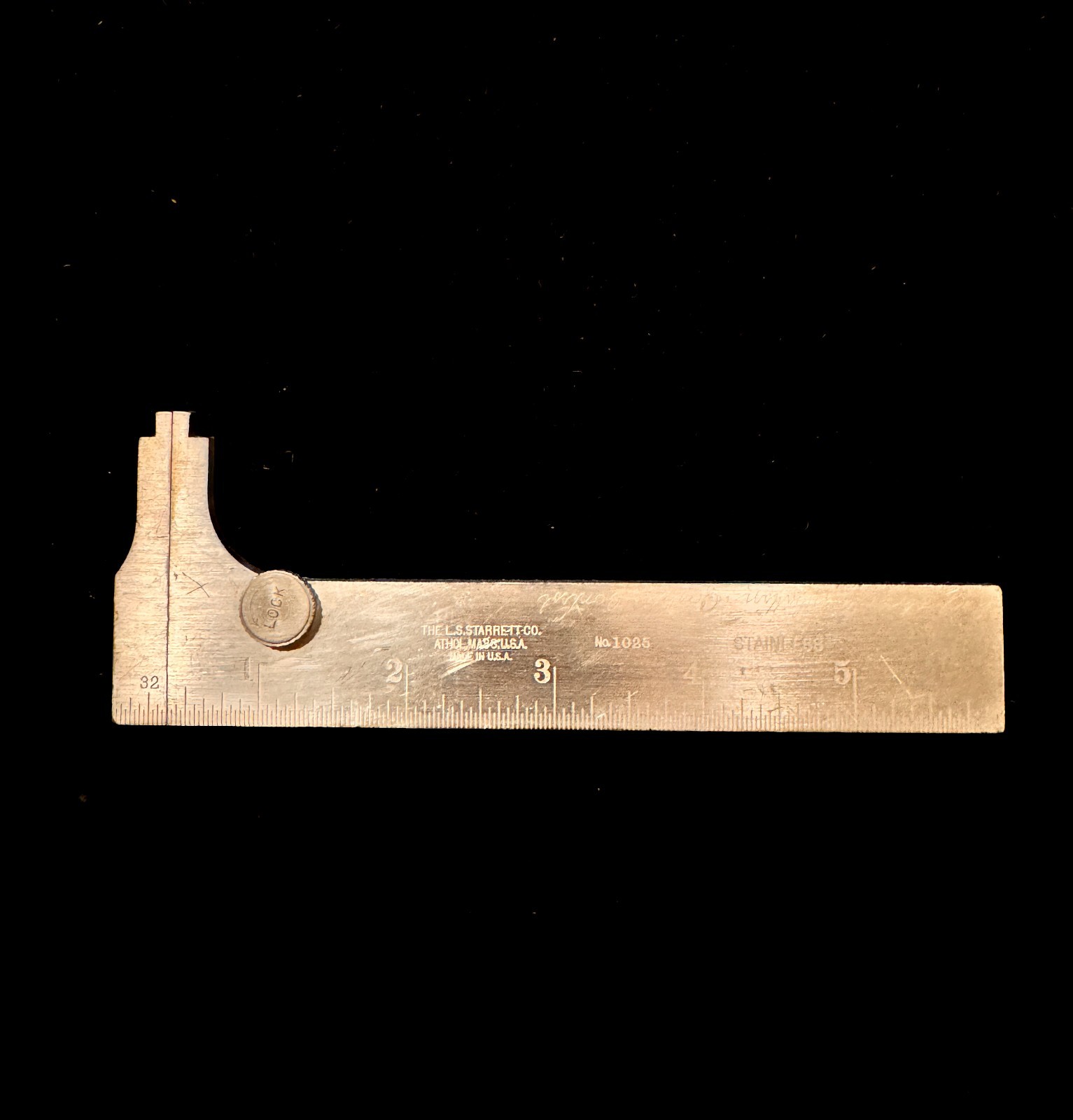 Starrett No. 1025 - 6" stainless steel pocket slide caliper | eBay