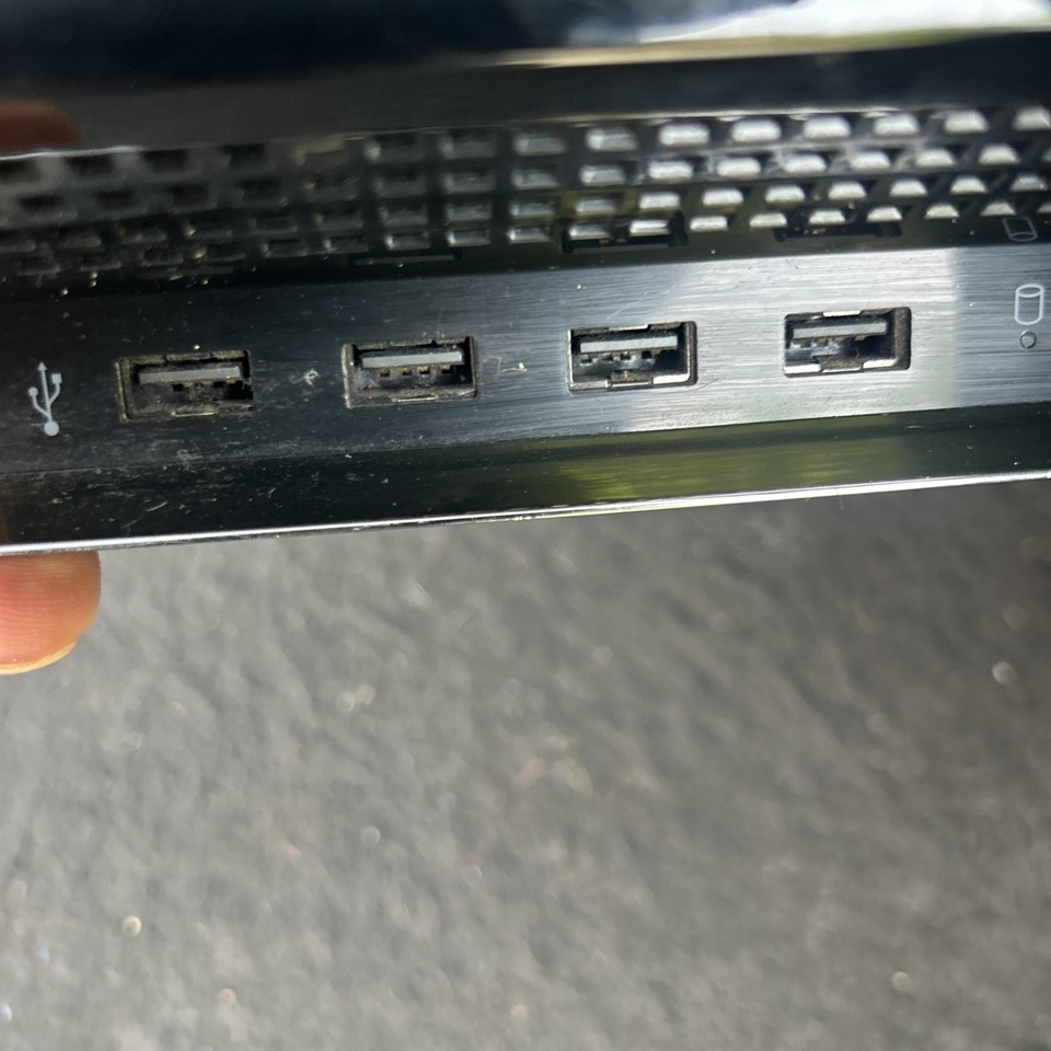 Sony PS3 Playstation3 Parts Repair FAT CECHA01 4 USB Ports Backwards ...