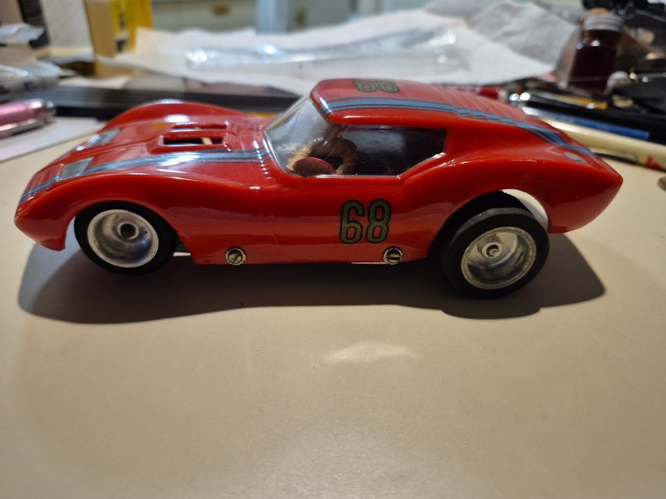 Early Seventies 1/24 MAKO CORVETTE, Slot car no indication of ...