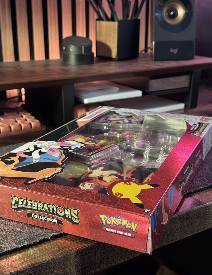 Pokémon Celebrations V Memories Collection Box (GameStop) - Factory ...
