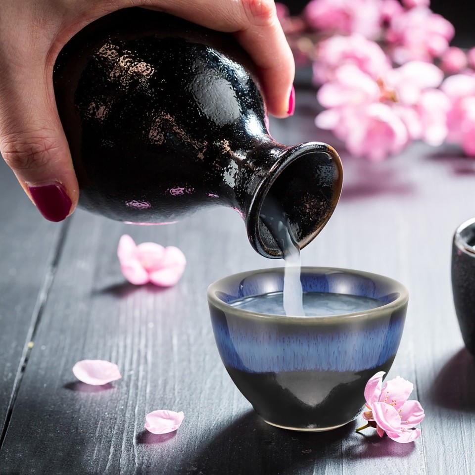 4pcs Japanese Style Ceramics Bowl Cup Wine Cup Sake Cups for Sake Tea ...