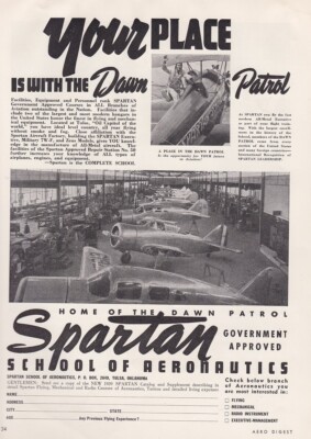 1939 Spartan Executive Aircraft ad 11/16/2023d | eBay