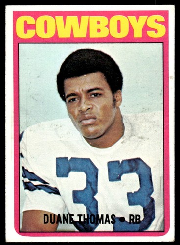 1972 TOPPS DUANE THOMAS DALLAS COWBOYS #180 | eBay