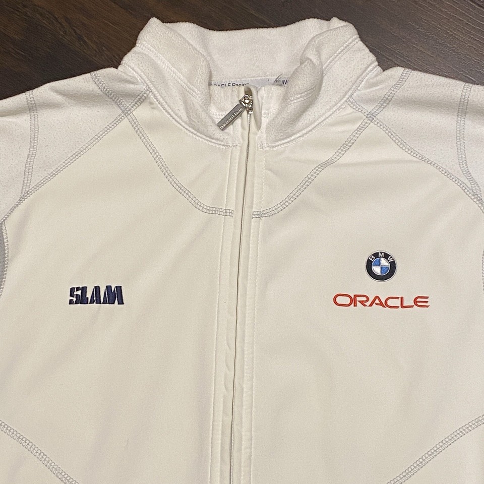 Slam Jacket Adult Size XL BMW ORACLE Racing Logo Challenger 33rd ...