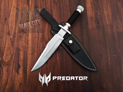 Predator Movie Knife Handmade Jack Crain Replica Hunting Bowie Knife ...
