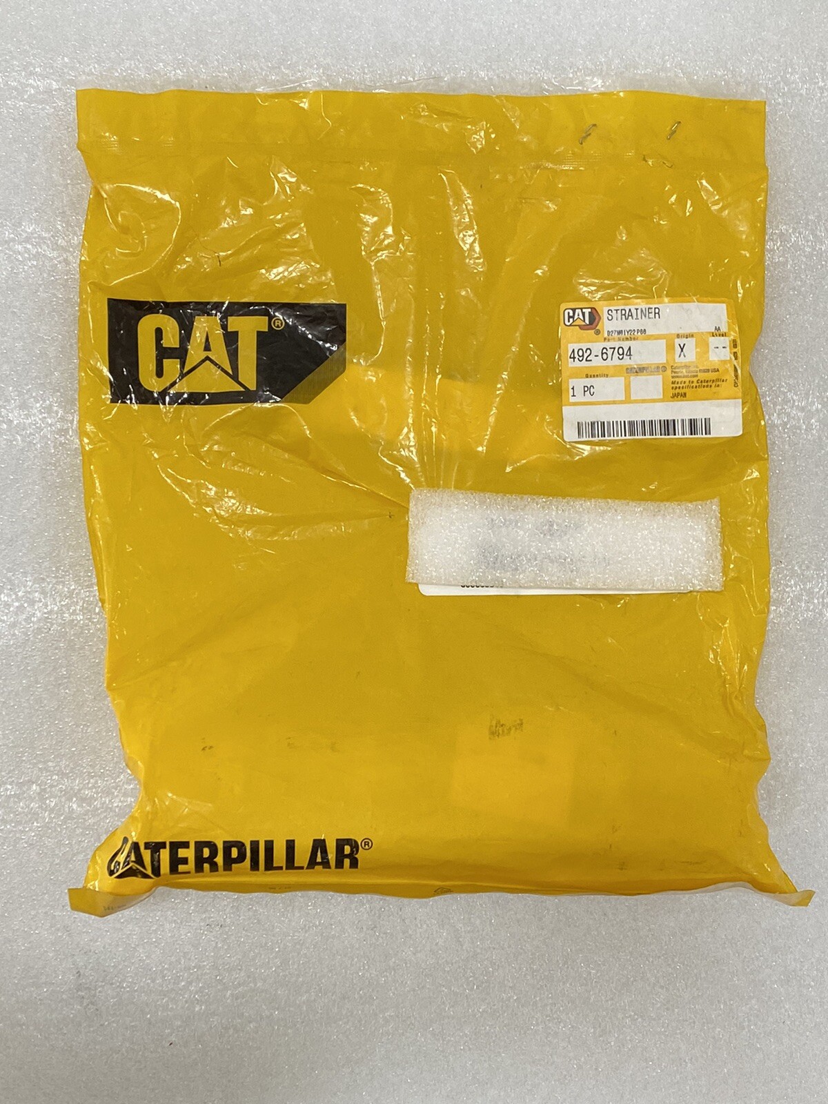 Caterpillar Oem Strainer 492-6794 (3G-7250). Cat Nos 4926794 (3g7250 ...