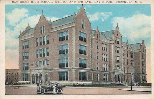 View Of Bay Ridge High School, 67th & 4th, Bay Ridge, Brooklyn, New ...