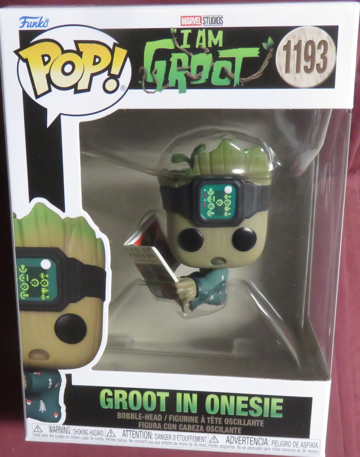 Funko Pop! Vinyl: Marvel - Groot In Onesie #1193 for sale online | eBay