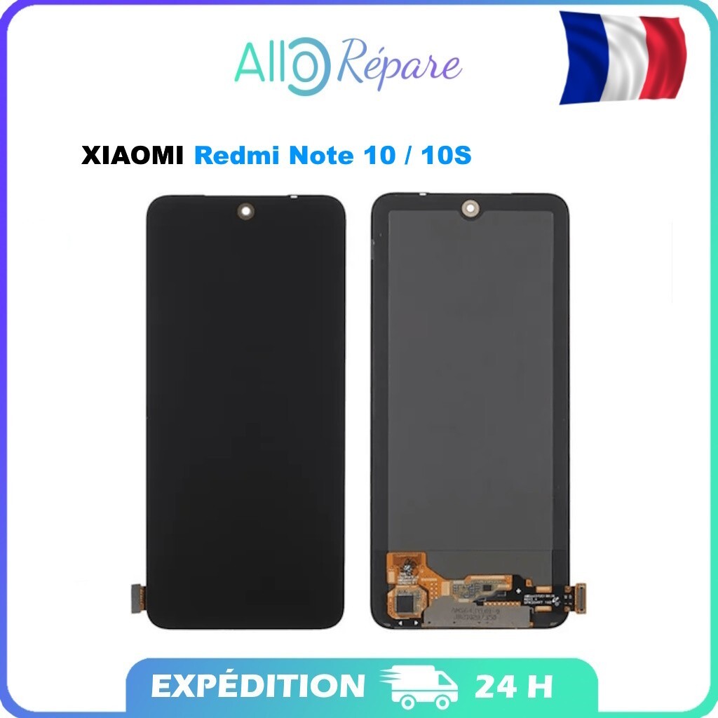 Écran LCD AMOLED OEM Tactile pour Xiaomi Redmi Note 10 / Note 10S (4G ...