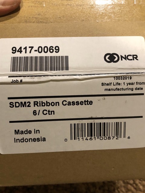 NCR SCPM Ribbon Cassette 9414-0113 Bundle of 11-pieces for sale online ...