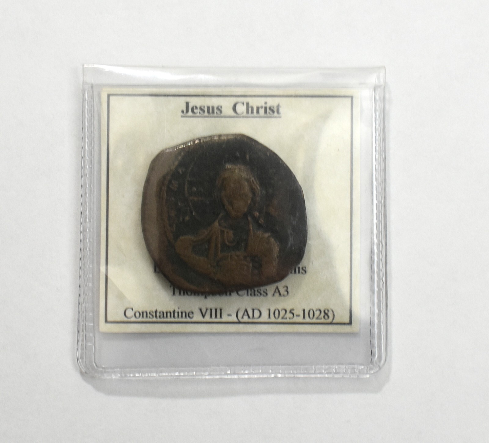 Jesus Christ Coin Anonymous Follis Constantine VIII 1025-1028 ...